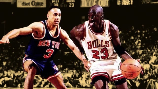 John Starks on what made Michael Jordan so hard to guard - Basketball ...
