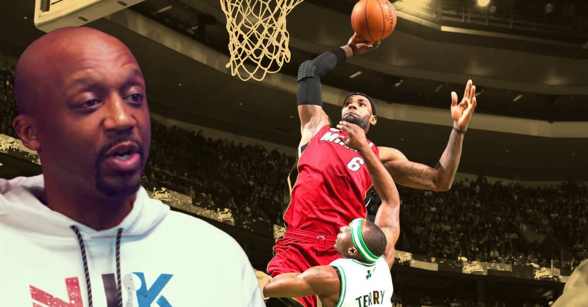 Jason Terry with a hilarious break down of when LeBron James dunked on ...