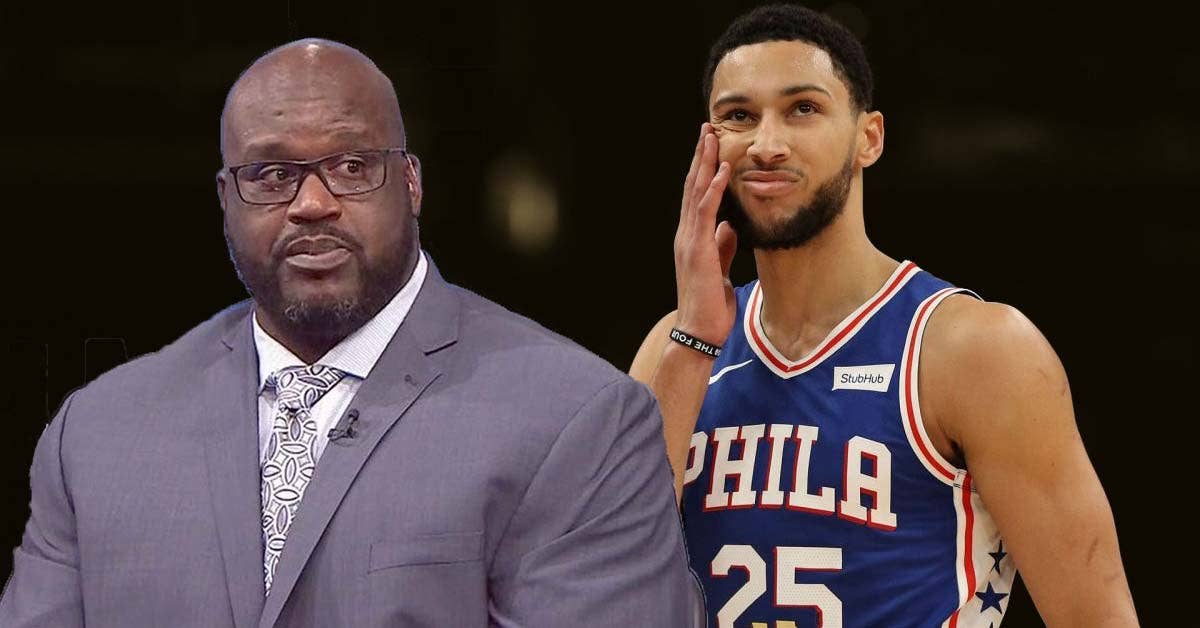 Ben Simmons sent angry DMs to Shaquille O'Neal after he called him a ...