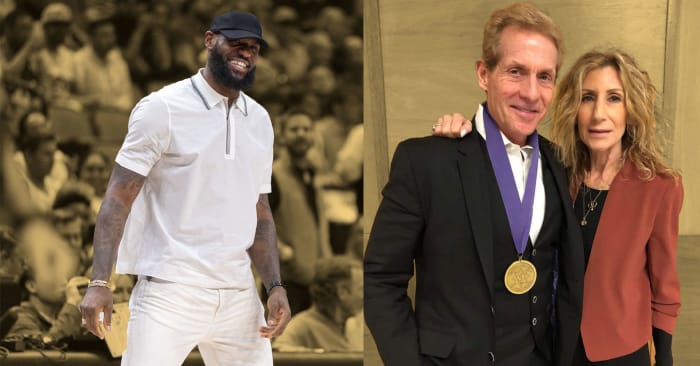 Skip Bayless's wife is a fan of LeBron James: "I would like to meet him ...