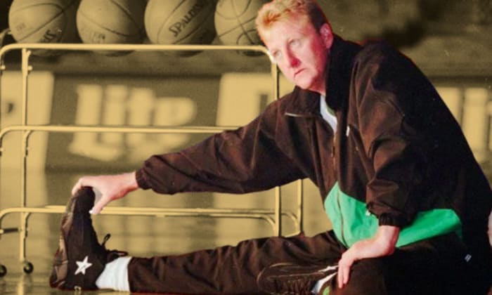 Larry Bird once challenged a reporter to a free throw shooting ...