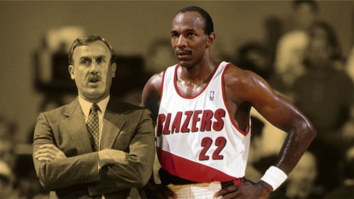 “He’s telling me how to prepare?” — Clyde Drexler described rookie ...