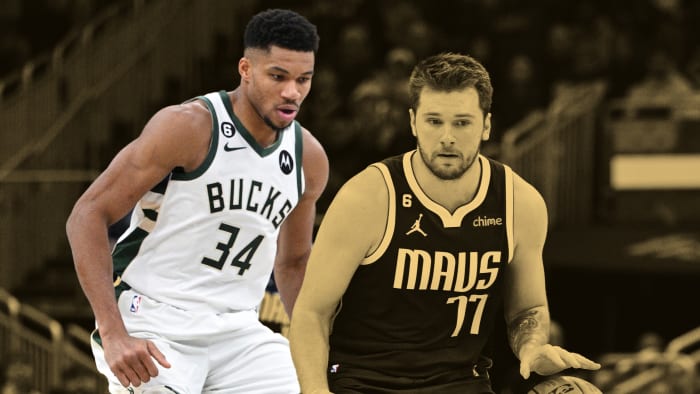 "Every night they can beat anybody" - Nick Wright picks Giannis Antetokounmpo over Luka Doncic ...