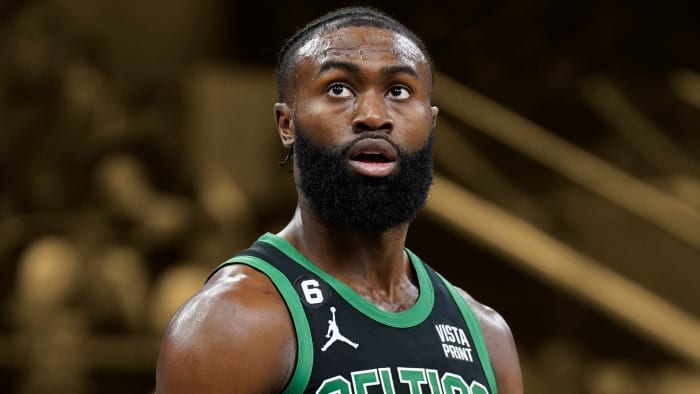 Jaylen Brown compares Miami Heat’s offense to Golden State Warriors ...