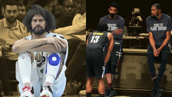 Robin Lopez likens the Nets Big 3 breakup to “The Muppets Take ...