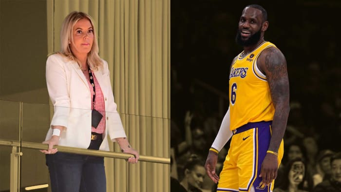 Jeanie Buss calls out a LeBron James fan for harassing her on Twitter ...