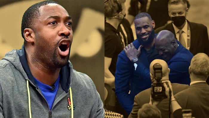 Gilbert Arenas chooses between MJ and LeBron to build around ...