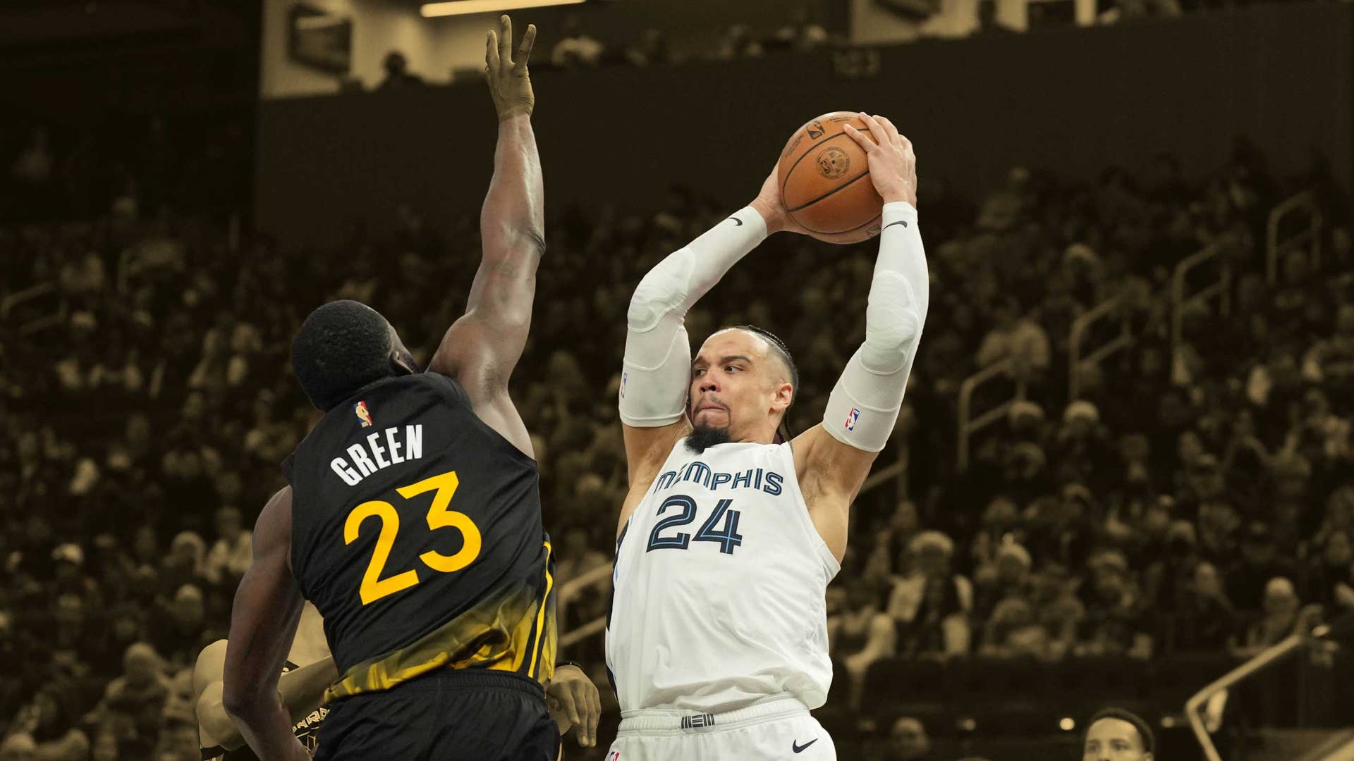 Dillon Brooks takes a shot at Draymond Green, Warriors - Basketball ...