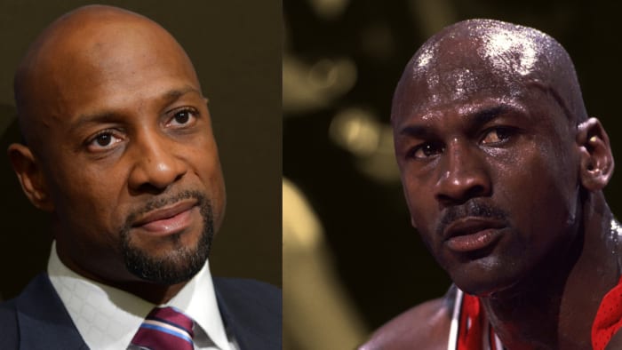 Alonzo Mourning’s reaction to MJ’s dunk on him 30 years ago: “That dunk ...