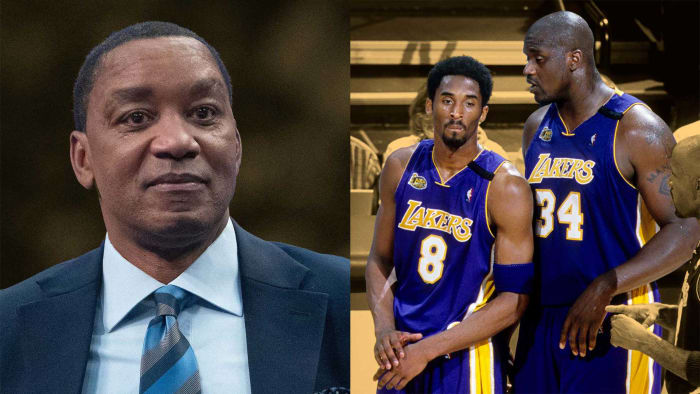 Isiah Thomas recalls Kobe telling him he wants to win without Shaq ...