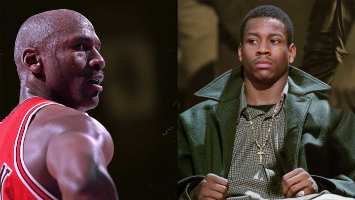 Michael Jordan wondered if he was as good as rookie Allen Iverson ...