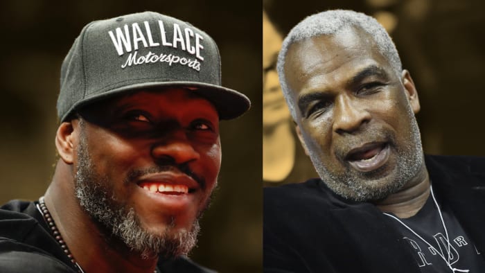"He was having his way and split my lip" - Ben Wallace on how Charles Oakley unleashed the beast ...