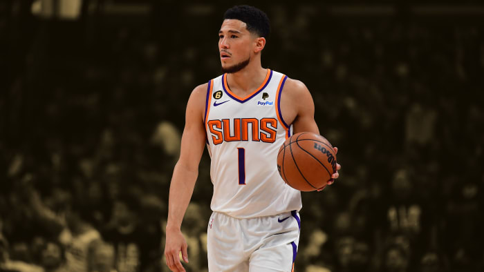 Devin Booker on signature shoe rumor - "We're cooking things up ...