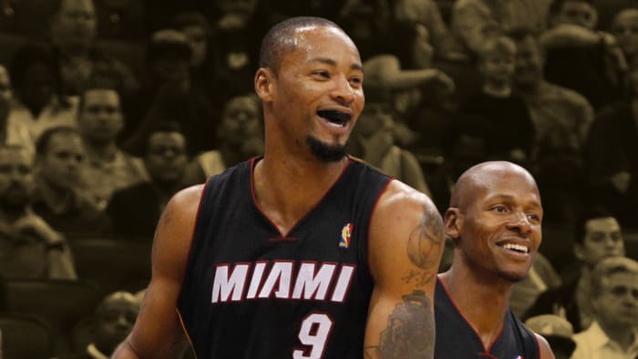 Rashard Lewis on who wins if he and Ray Allen face Stephen Curry and ...