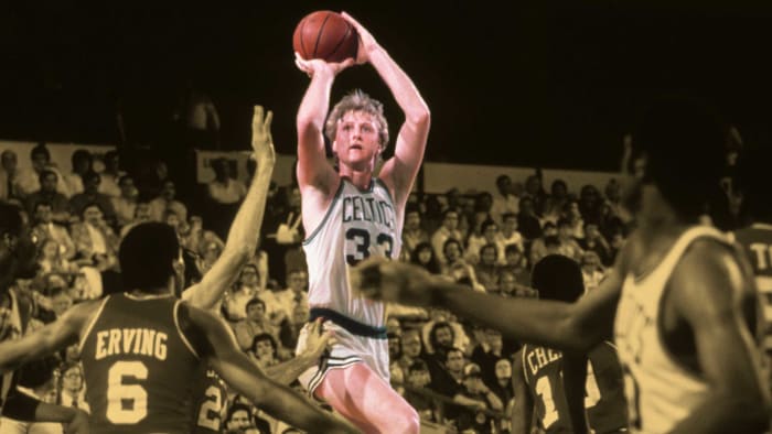 Larry Bird learned stepback from a Celtics benchwarmer - Basketball ...