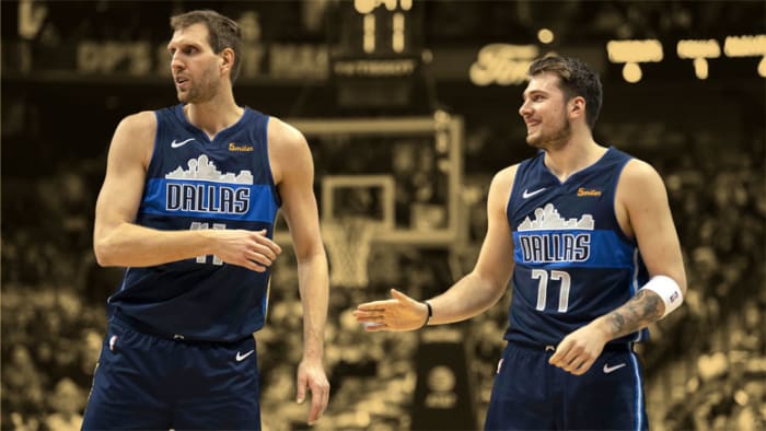 Dirk Nowitzki reveals Luka Doncic pranked him by taking selfies using ...