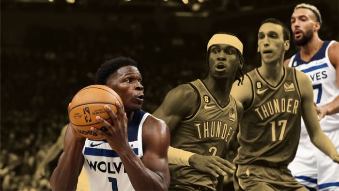 "I'm happy he's on my team - for his sake” — Anthony Edwards on not having the opportunity to ...