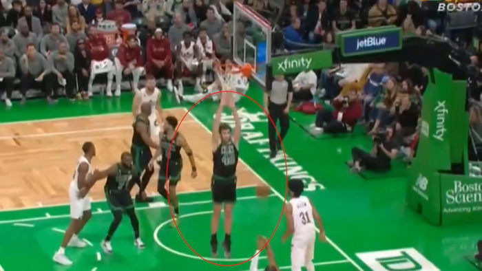 “I’ve been told it works”-Luke Kornet on contesting a 3-pointer from ...