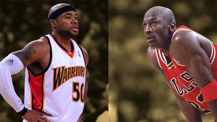 "I never forget the moment...walking in where Michael Jordan used to ...