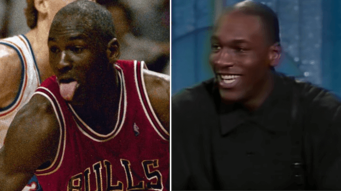 MJ'S ICONIC TONGUE TIC The origin of Michael Jordan's signature ...
