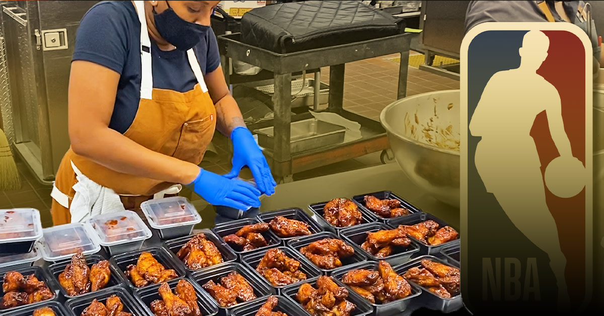 4000 MEALS A WEEK An inside look into the life of NBA bubble master ...
