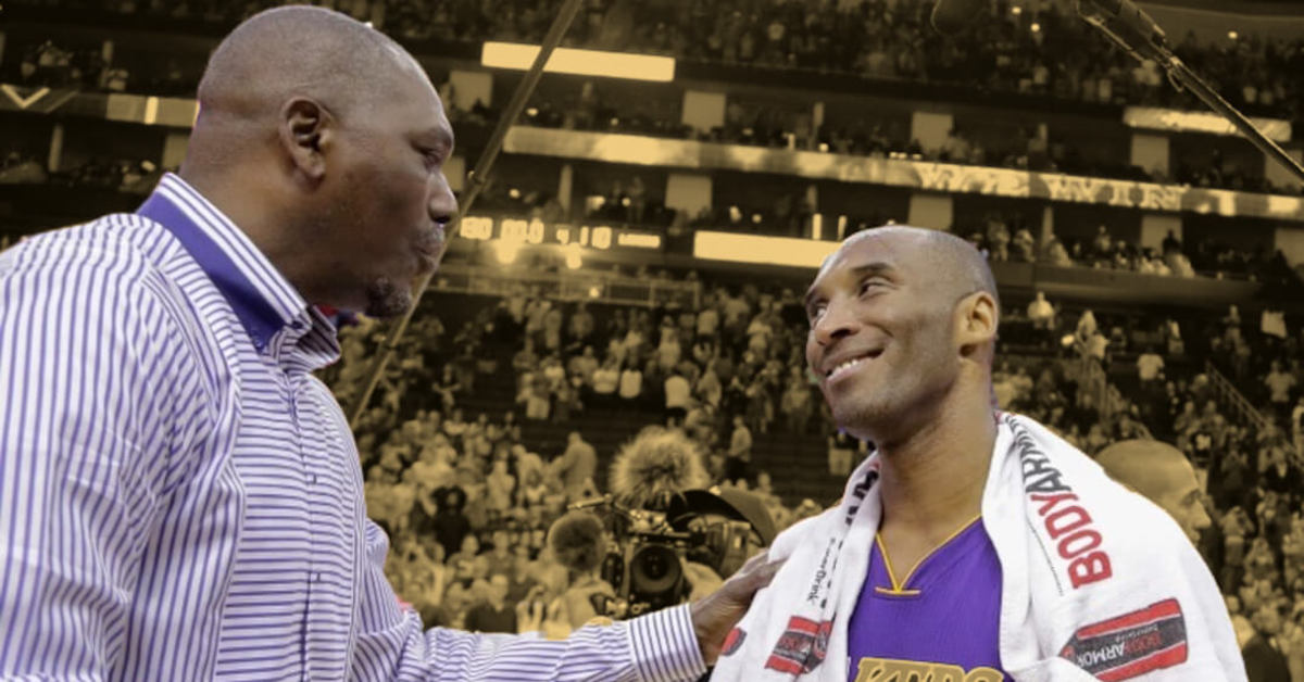 How Hakeem Olajuwon helped Kobe Bryant elevate his game: 'Hopefully ...