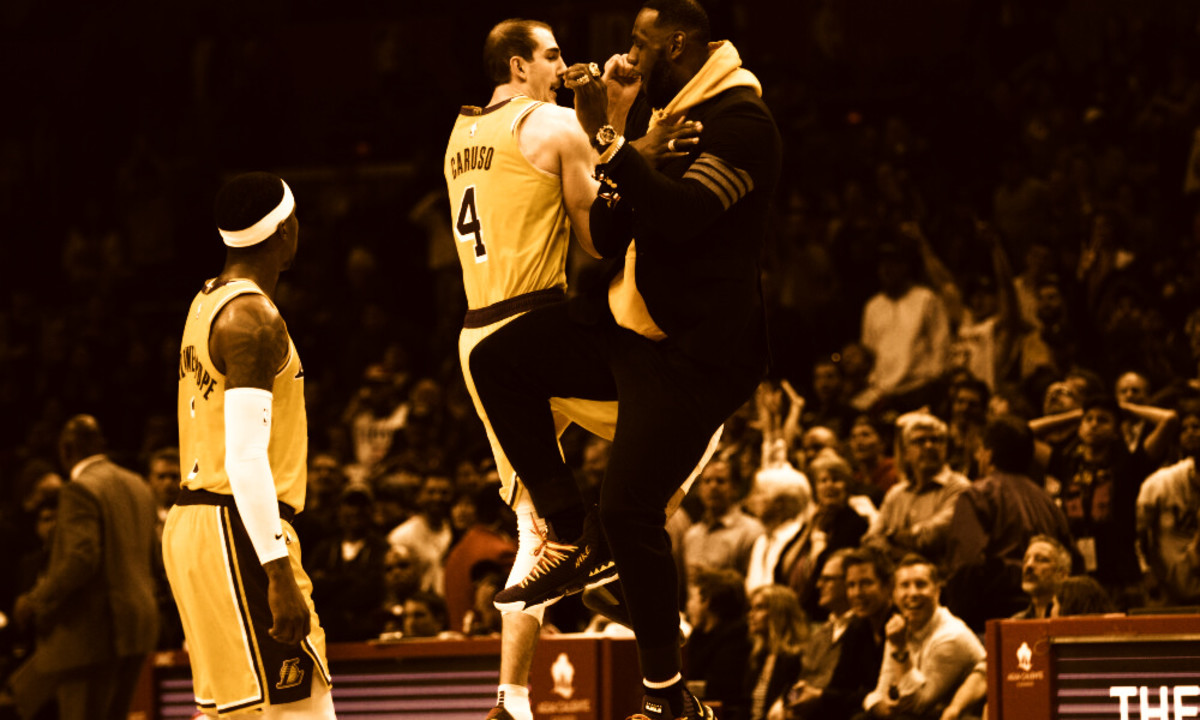 LeBron James shares why having Alex Caruso on the Lakers is a great ...