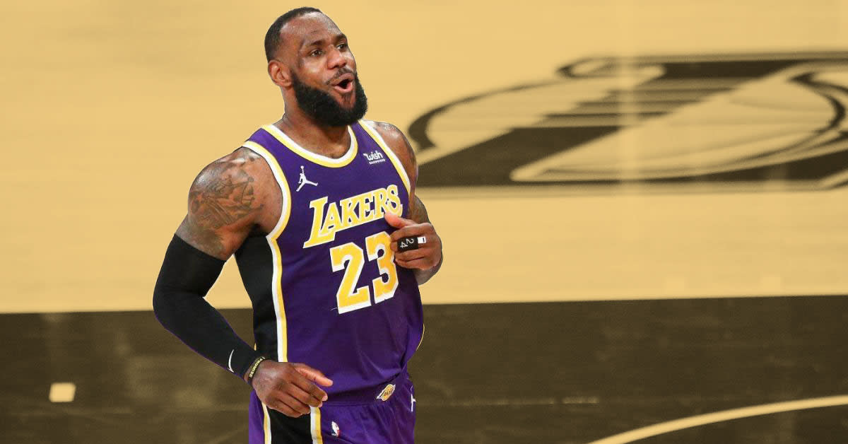 LeBron James shoots down the idea of load management - Basketball ...