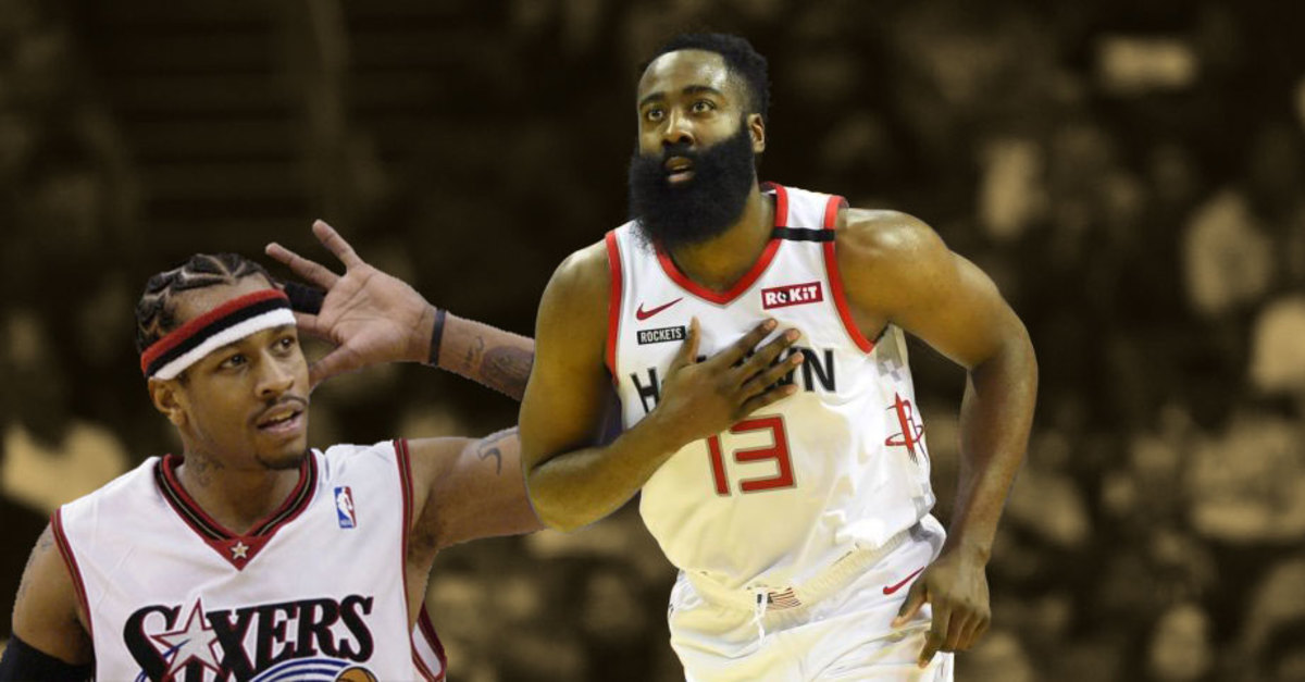 IVERSON TAUGHT HARDEN HOW TO DEAL WITH HATERS "I appreciate you, bro ...