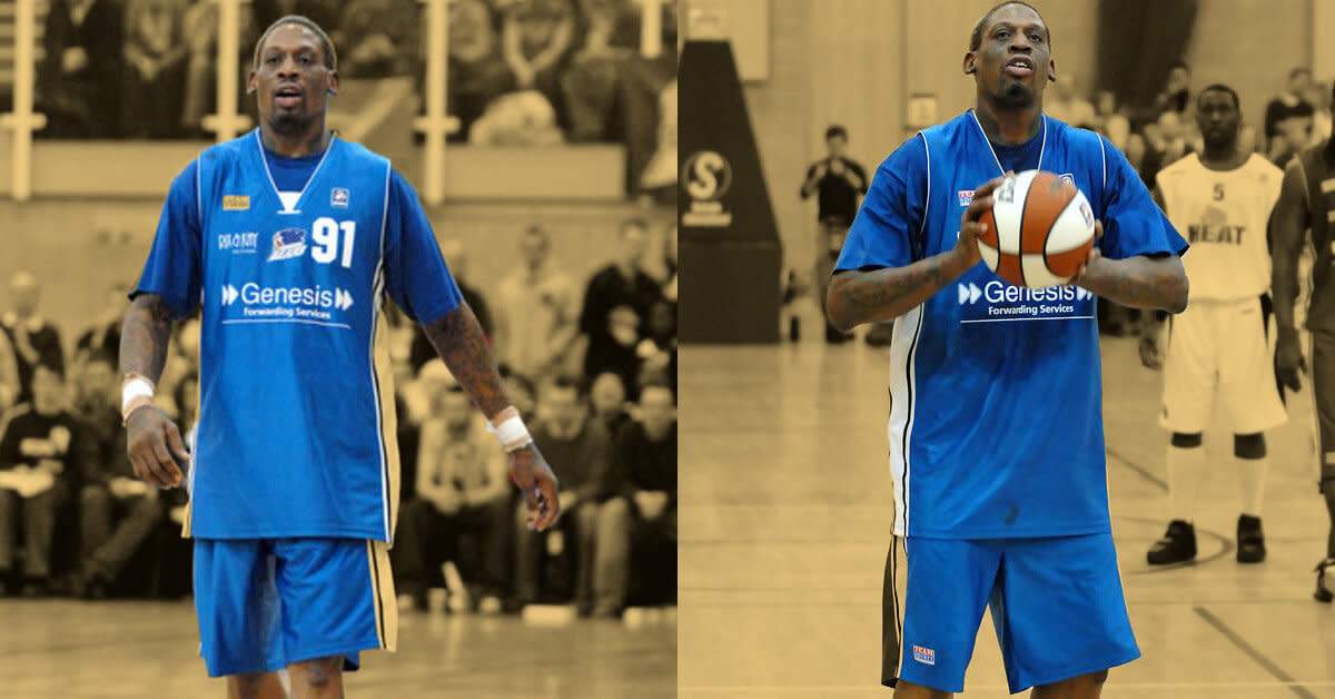 In 2006, at the age of 45, Rodman broke the rebounding record in the ...