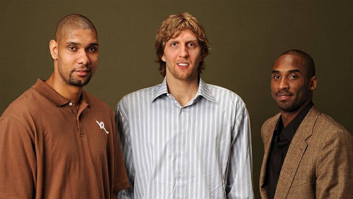 Dirk Nowitzki pays tribute to Kobe Bryant and Tim Duncan “Kobe isn’t ...