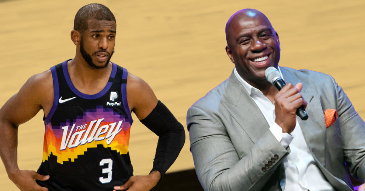 Magic Johnson shares his appreciation for Chris Paul's impact on the ...