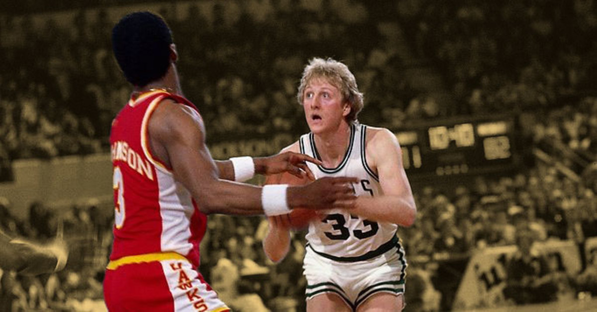 Eddie Johnson’s “Welcome to the NBA” moment from Larry Bird: “I’m gonna ...