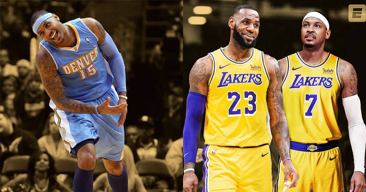 Carmelo talks about swallowing his pride and becoming a role player ...