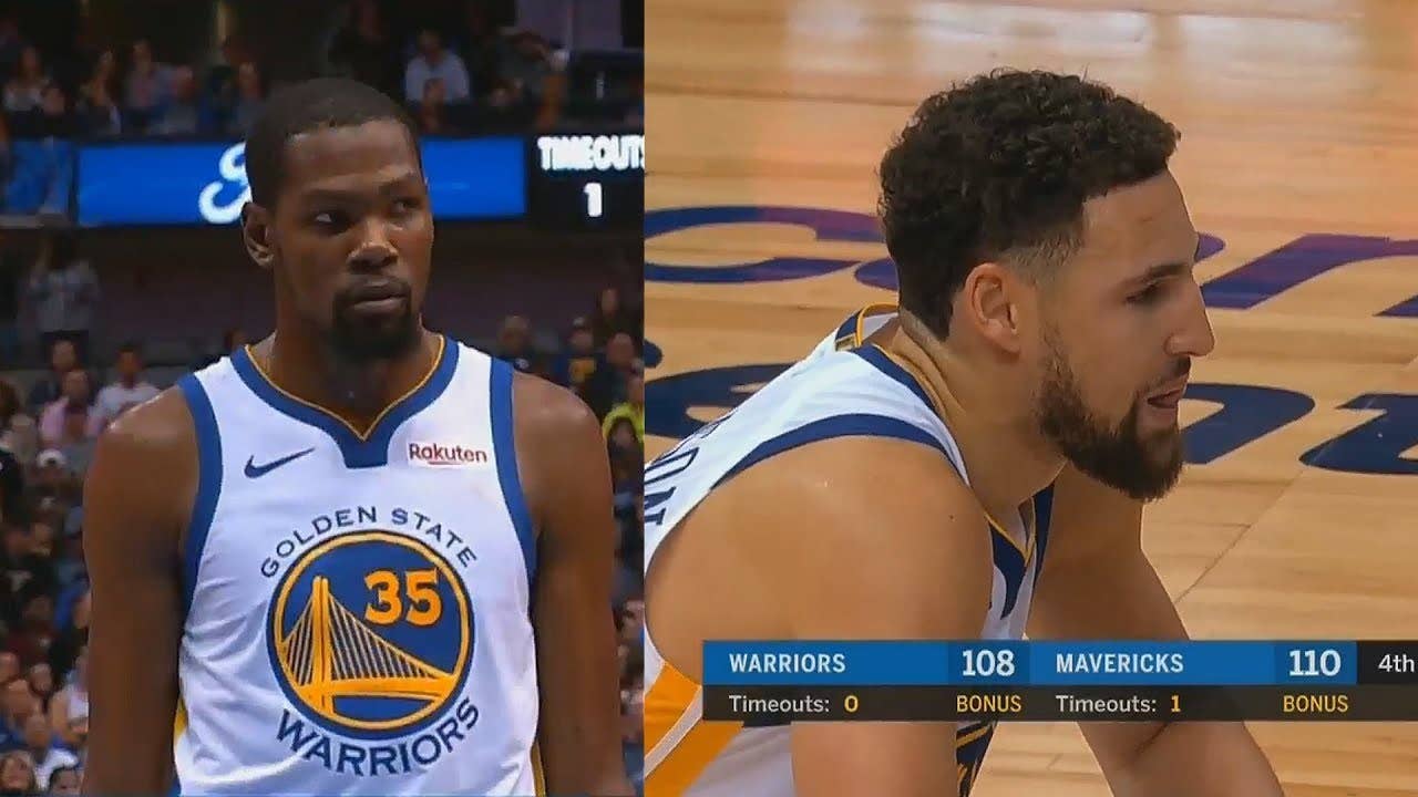 Klay Thompson is not worried about his and GSW's poor shooting lately ...