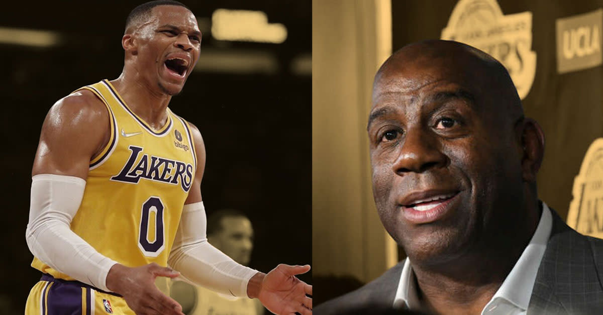 Russell Westbrook responds to Magic Johnson criticizing the Lakers ...