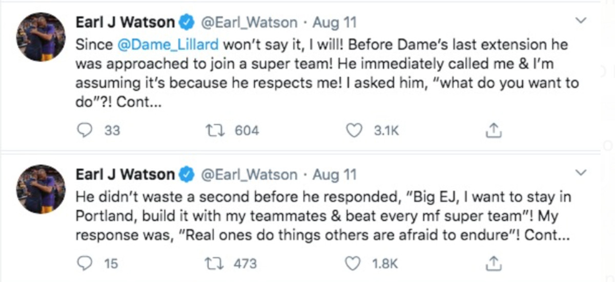 “ISSA NO FOR ME” Dame's simple response to a fan asking him to join the ...