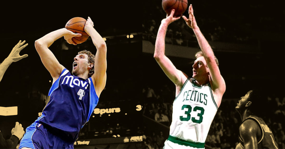 Dirk Nowitzki Fadeaway On Lebron