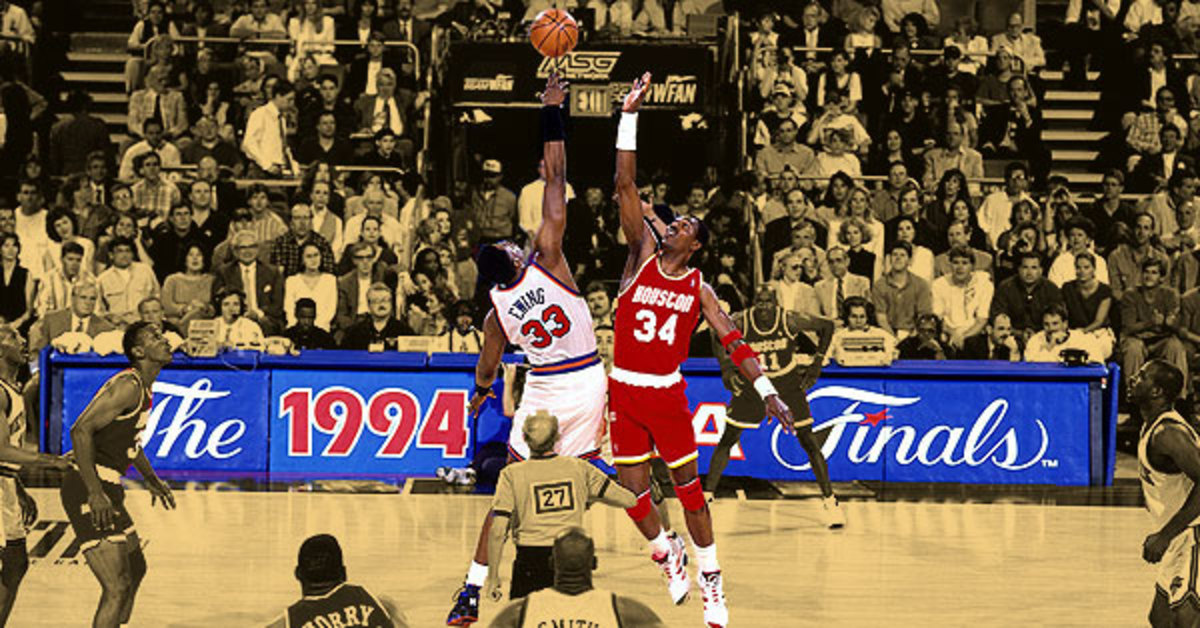 CLASH OF THE TITANS Hakeem vs Ewing in '94 Finals - Basketball Network - Your daily dose of ...