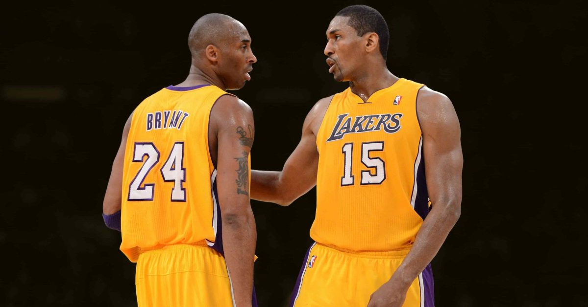Metta Sandiford-Artest reminisces about the greatness of Kobe Bryant ...