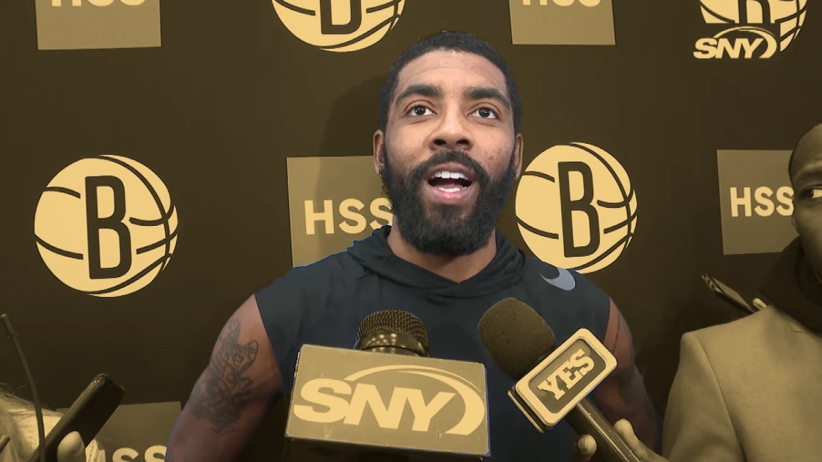 Kyrie: "If it's too much for anybody, if you're not in our locker room ...