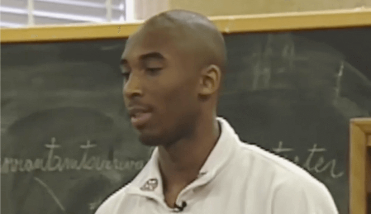 Young Kobe talks about his transitions between America and Italy ...