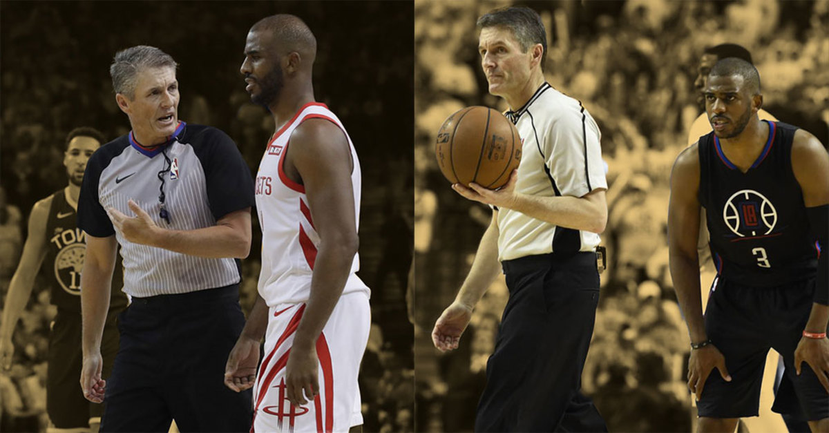 Chris Paul is now 0-12 when Scott Foster is officiating his Playoff ...