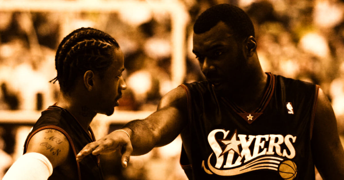 Allen Iverson sheds tears over his most influential teammate ...