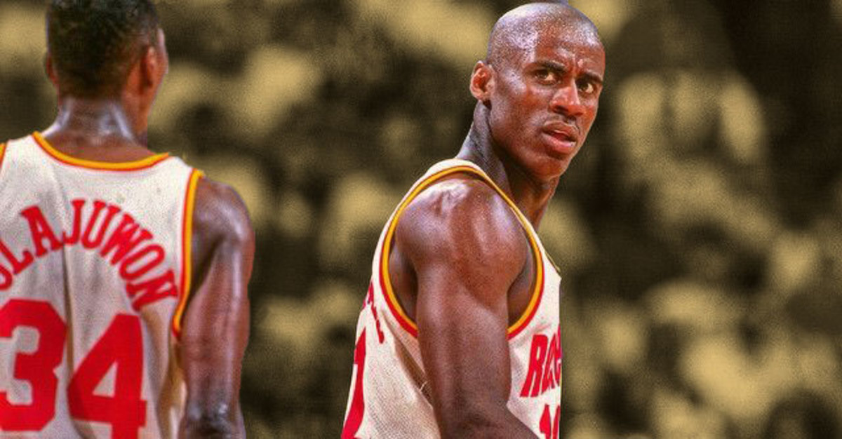 Hakeem Olajuwon With Team Usa