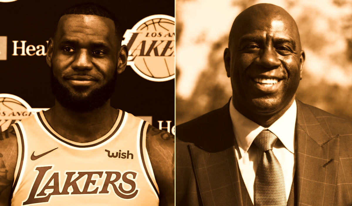 Magic Johnson is concerned about LeBron playing the point guard for the ...