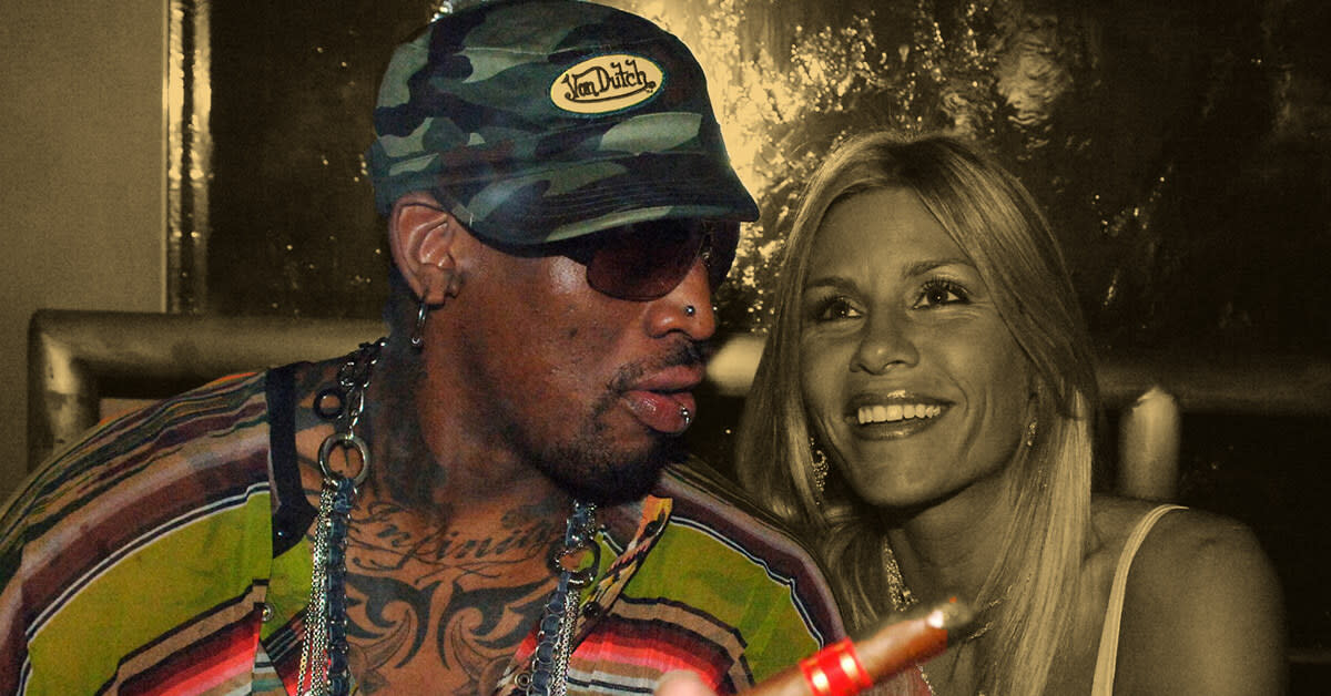 Dennis Rodman shows how women chase NBA players during his playing days ...