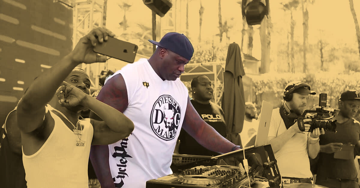 Shaquille O'Neal explains why he became a DJ and what makes raves and ...