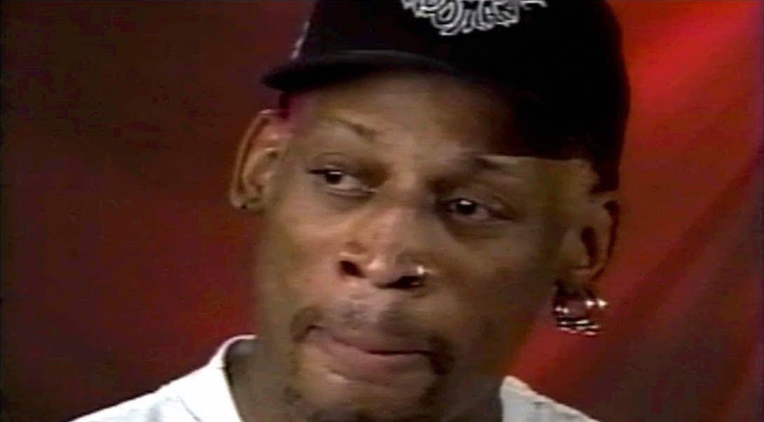That time Dennis Rodman cried in an interview after he insulted the ...
