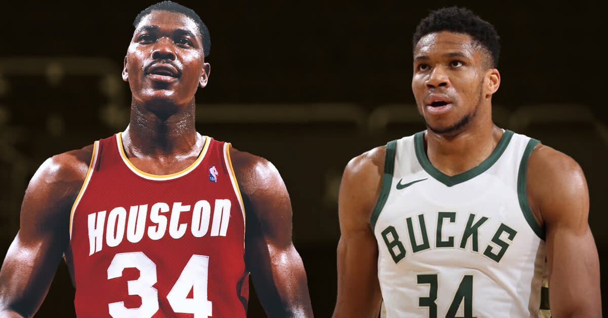 Hakeem Olajuwon shares what is the secret connection between him and Giannis Antetokounmpo ...